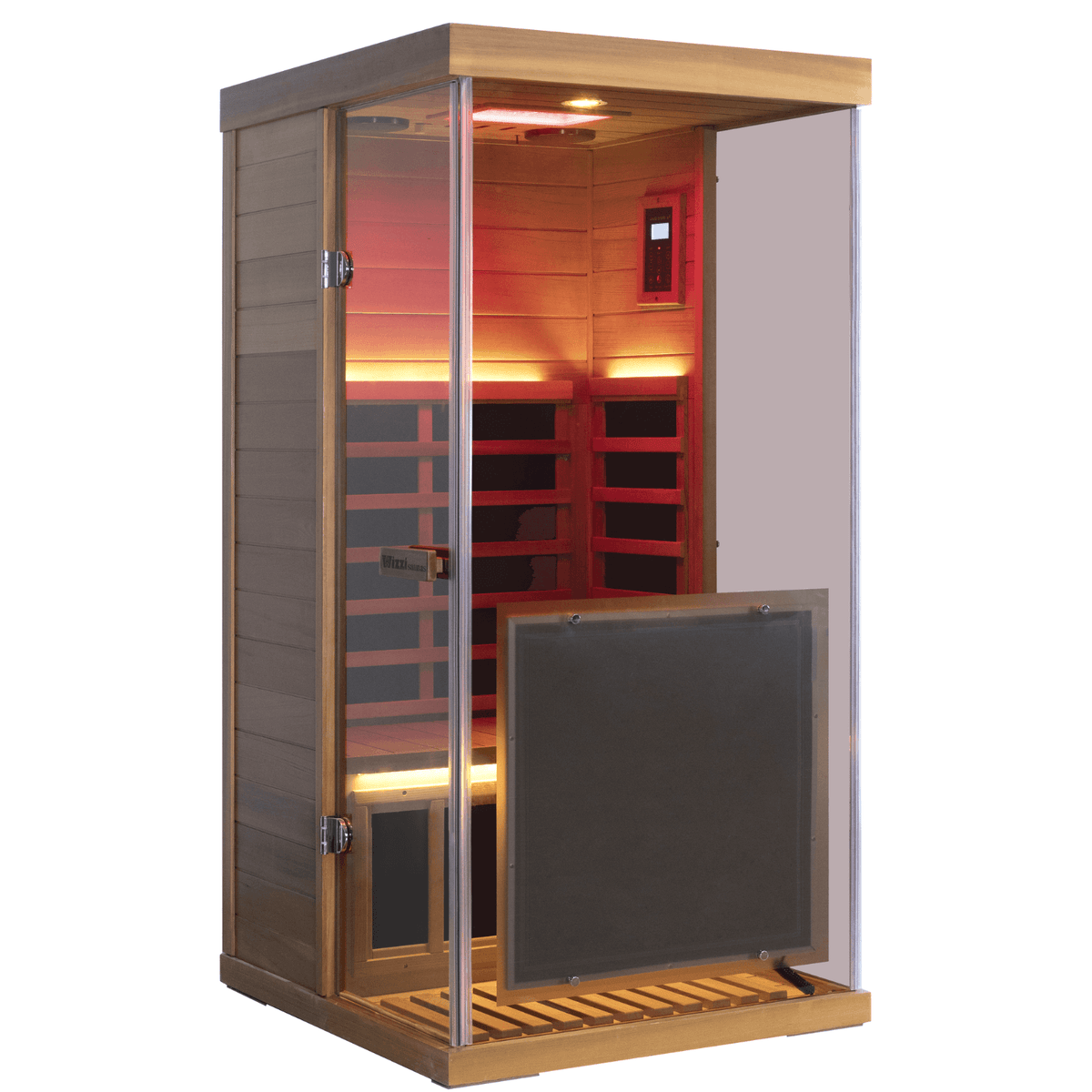 909X Pro 1 Person Ultra-Low EMF Full Spectrum Infrared Sauna ...