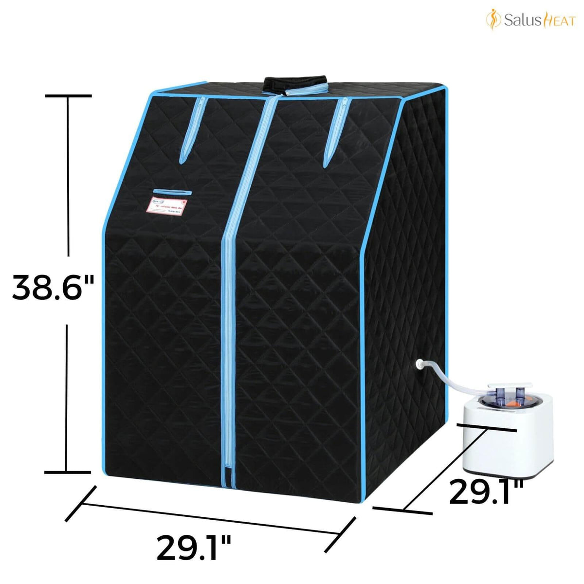 Airy-601S Mini Portable Steam Sauna Tent – SalusHEAT Saunas Direct