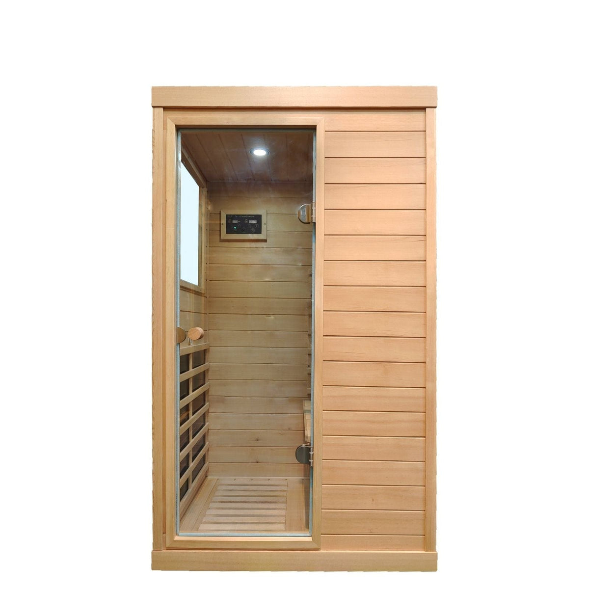 Pre-order | Purity-909MH 1 Person Side Door Infrared Sauna in Hemlock ...